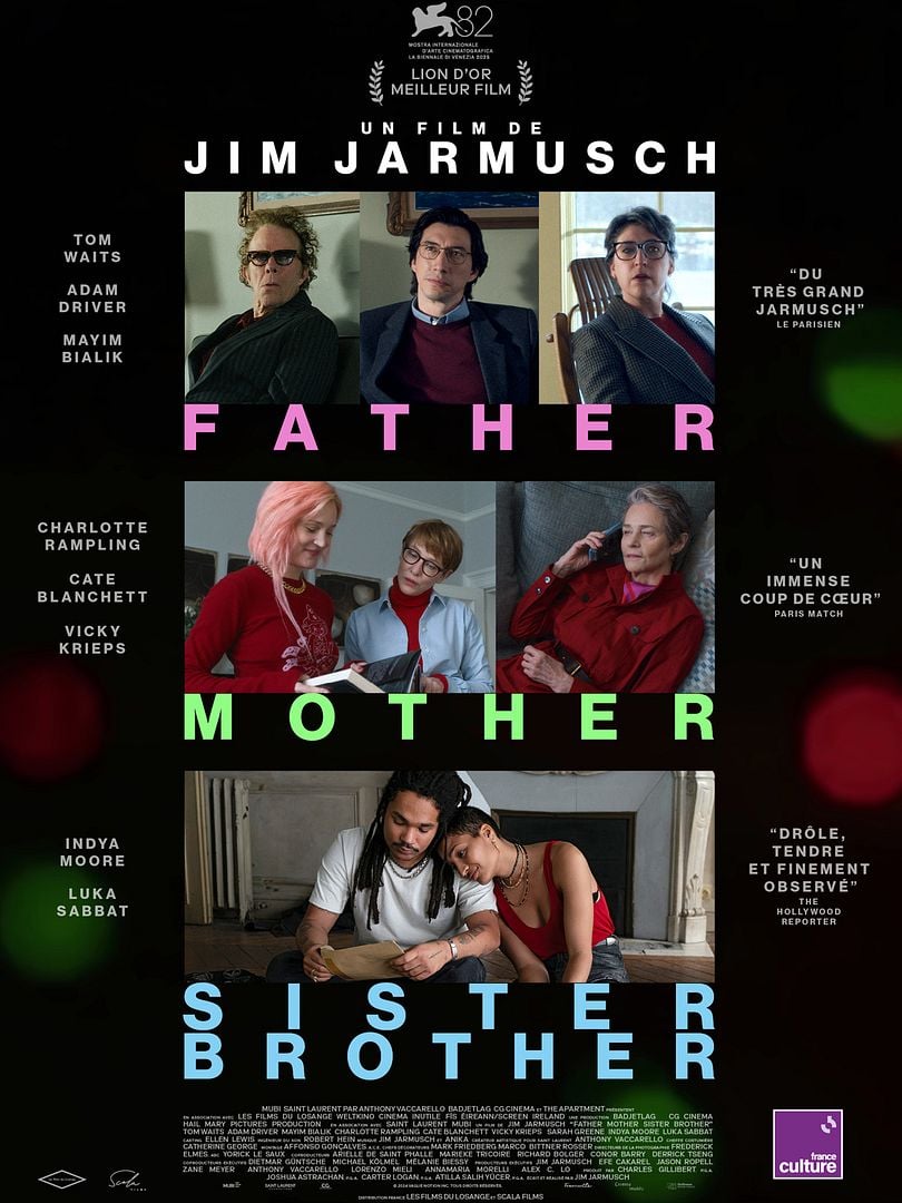 Father Mother Sister Brother de Jim Jarmusch | MHF le blog